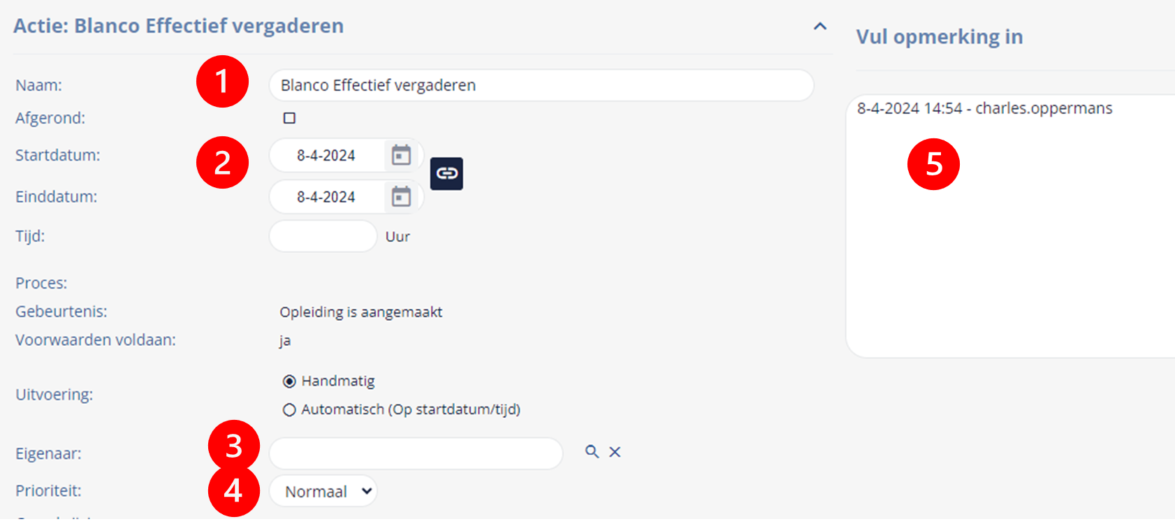 Stempel zelf een actie die handmatig uitgevoerd moet worden – Coachview ...