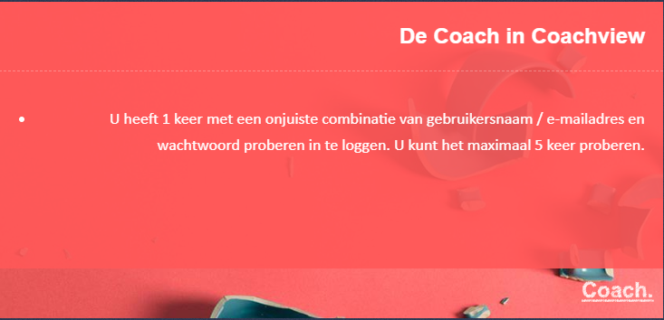 Inloggen in Coachview, introductie – Coachview Kennisbank